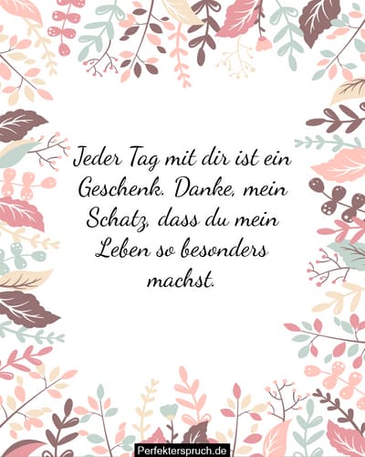 Danke Mein Schatz Sprüche und Zitate