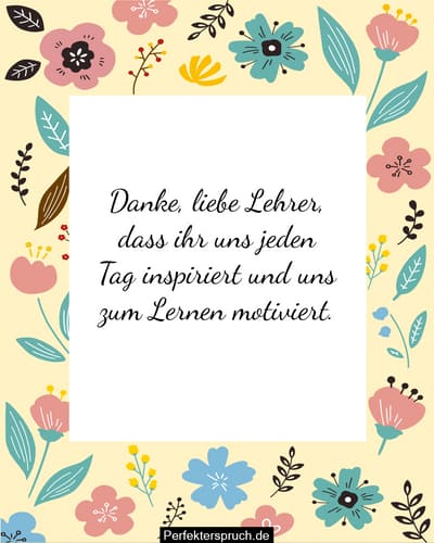 150 Dankeschön-Lehrer-Sprüche und Zitate
