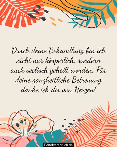 Danke Fur Die Gute Betreuung