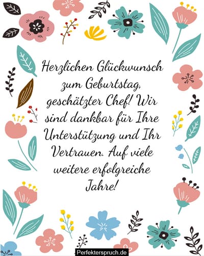 150 Geburtstagswünsche für den Chef - Alles Gute zum Geburtstag, Chef