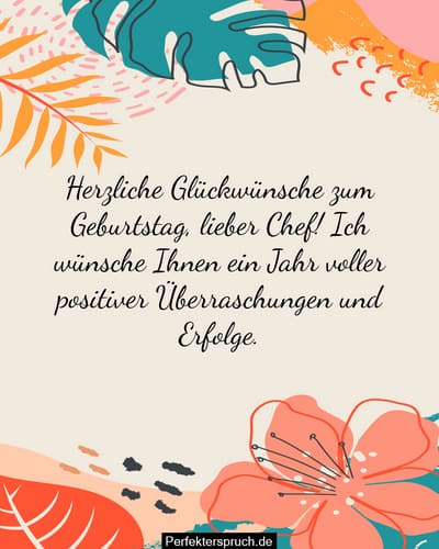 150 Geburtstagswünsche für den Chef - Alles Gute zum Geburtstag, Chef