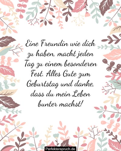 150 Romantische Geburtstagswünsche für die Freundin