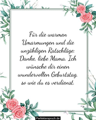 150 Beste Geburtstagswünsche Für Mama