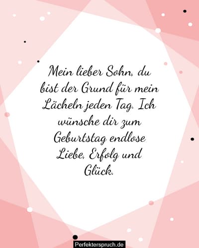 Geburtstagswunsche Fur Meinen Sohn