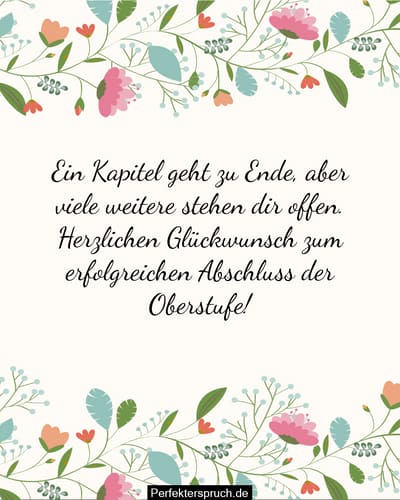 150 Glückwünsche und Sprüche zum Abschluss der Oberstufe