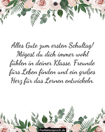 150 Glückwünsche zur Einschulung mit Bildern zum Runterladen