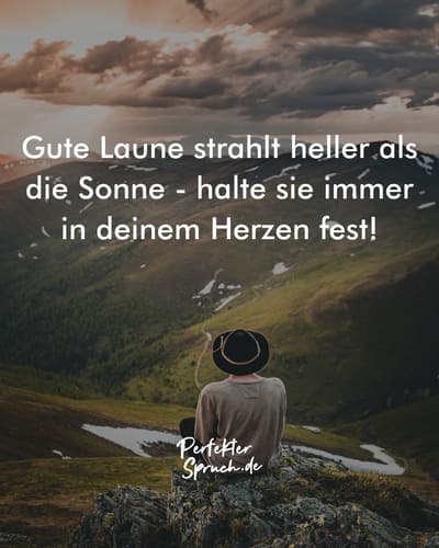 150 Gute Laune Sprüche mit Bildern zum herunterladen (2023)