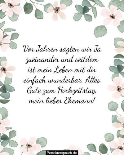 150 Hochzeitstag Wünsche für den Ehemann