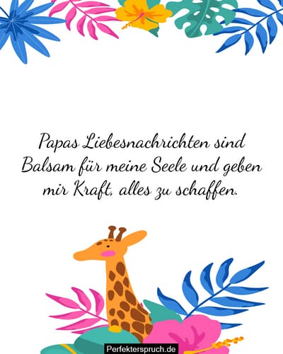 LiebesSprüche für Papa - Ich liebe Dich Papa Zitate