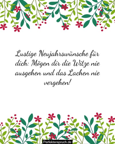 150 Lustige Neujahrswünsche und Zitate