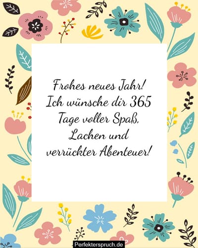 150 Lustige Neujahrswünsche und Zitate
