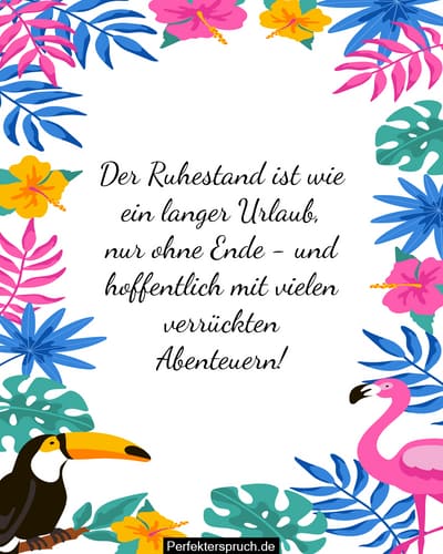 150 Lustige RuhestandsSprüche, Wünsche und Zitate