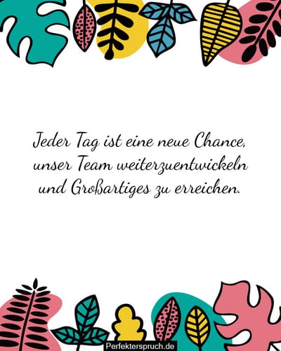 Motivierende Sprüche für das Team – Worte der Ermutigung