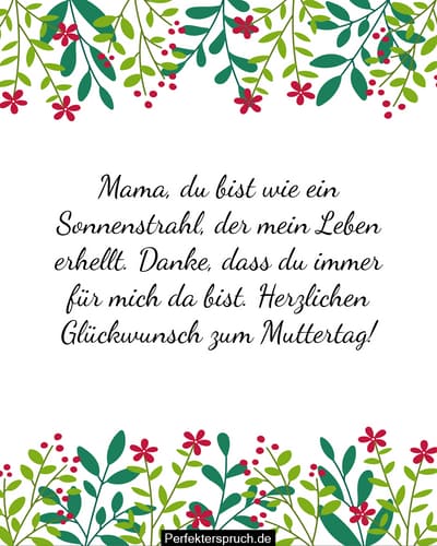 Über 150 glückliche Muttertagswünsche und Sprüche