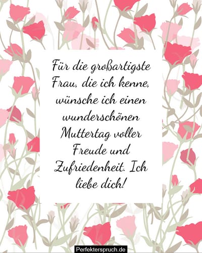 Über 150 glückliche Muttertagswünsche und Sprüche