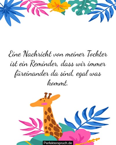 Sprüche für die Tochter, um Liebe, Stolz zu zeigen und sie zu inspirieren