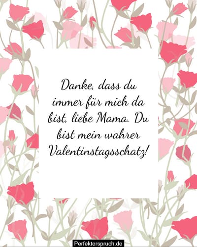 150 Valentinstag Sprüche für Mama