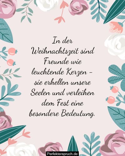 Wunderbar Weihnachtswã¼nsche Fã¼r Freunde Und Bekannte Bilder