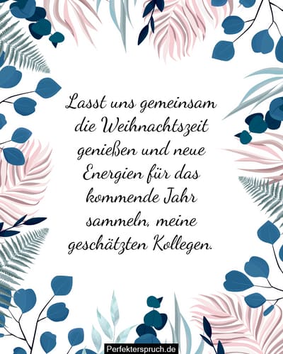 Weihnachtswünsche An Mitarbeiter