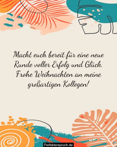 Weihnachtswünsche An Mitarbeiter
