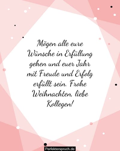 Weihnachtswünsche An Mitarbeiter